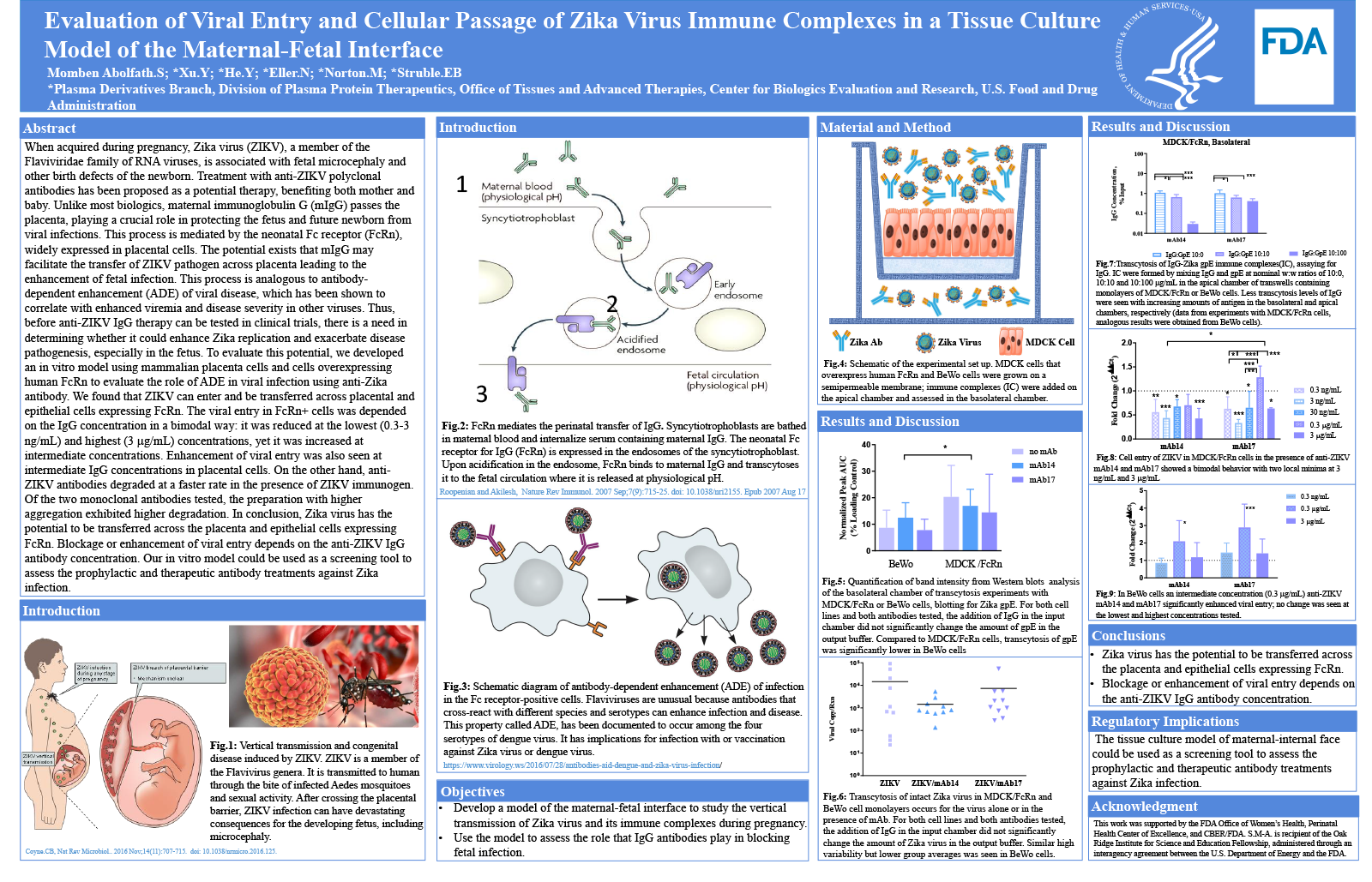 Evaluation of Viral Entry and Cellular Passage of Zika Virus Immune ...
